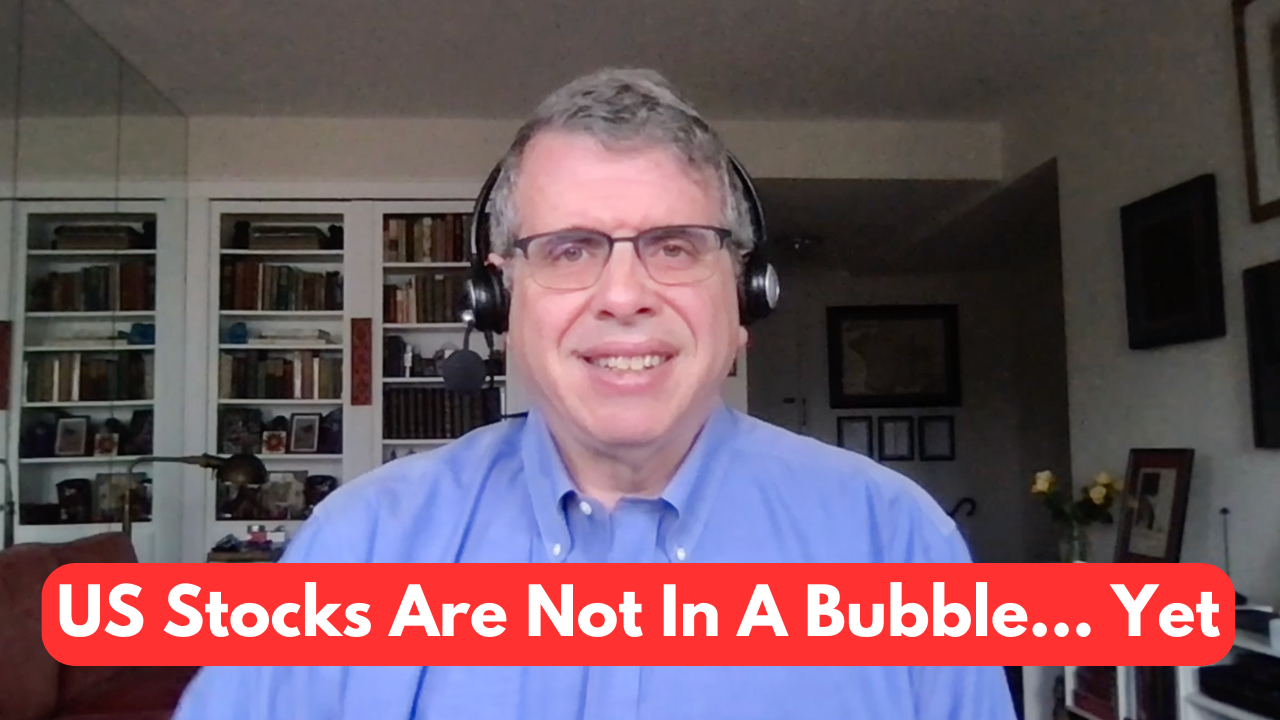 US Stocks Are Not In A Bubble… Yet - DataTrek Research